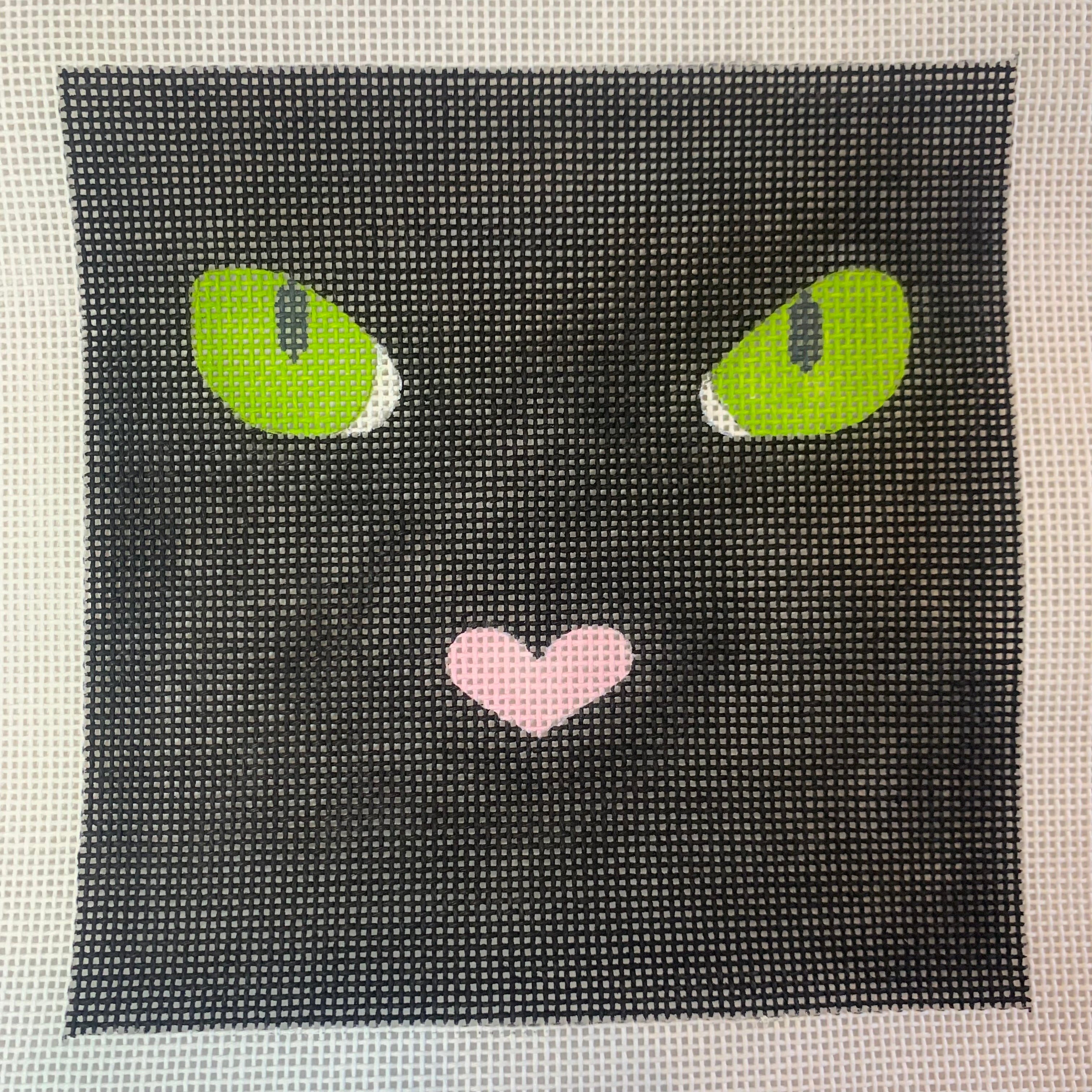 ASIT 283 Black Cat with Stitch Guide