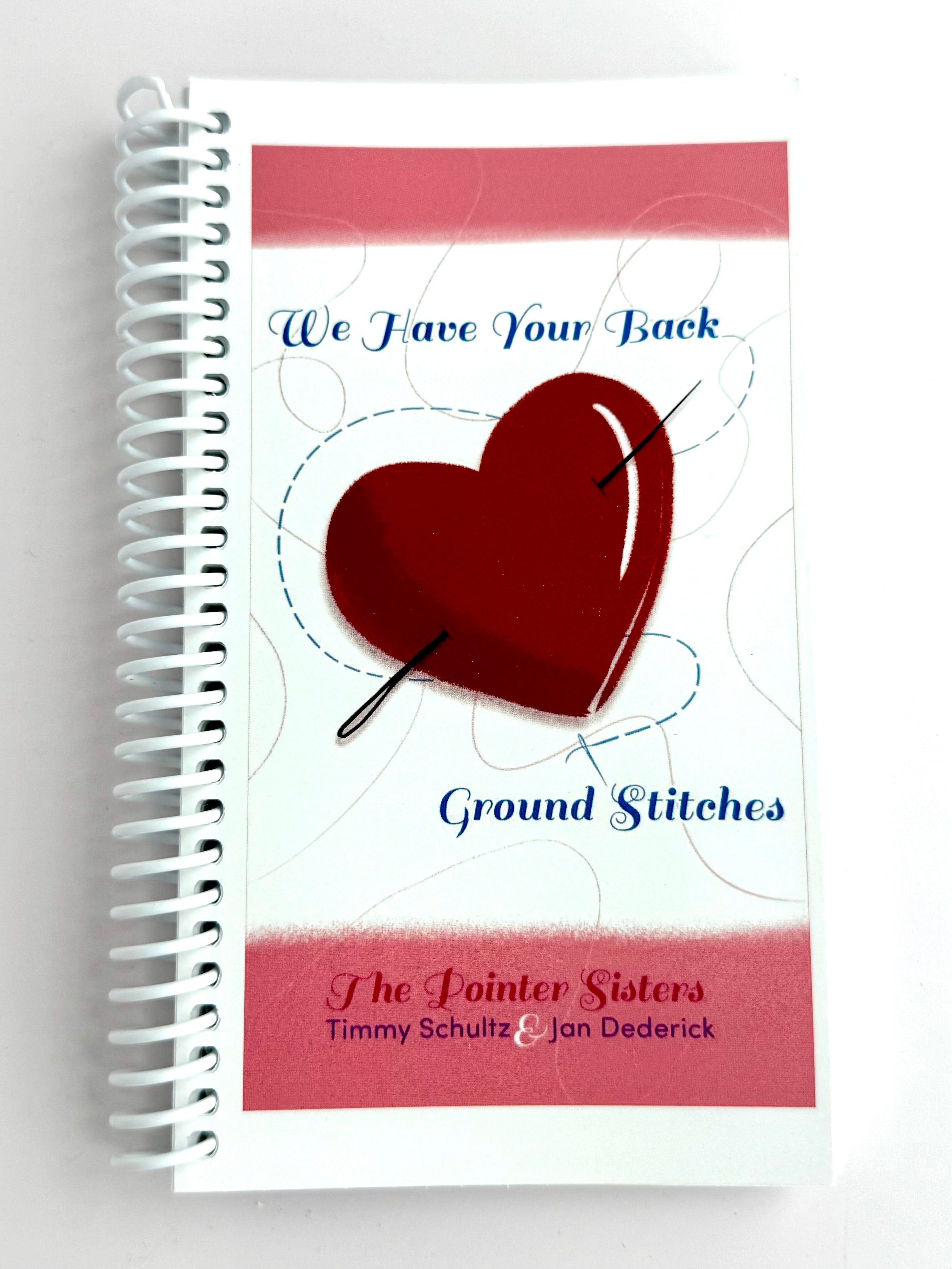 We Have Your Back Ground Stitches Book