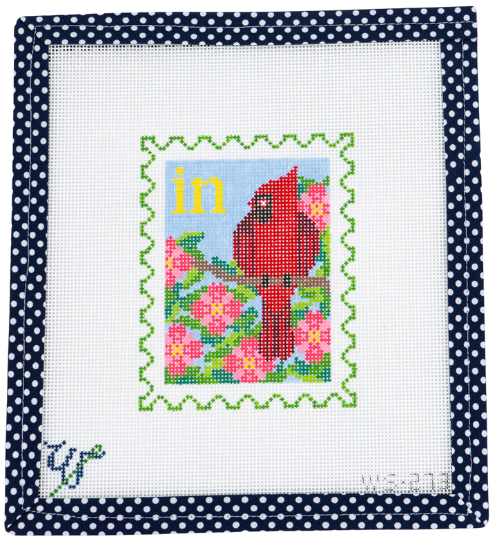 273W Indiana State Stamp