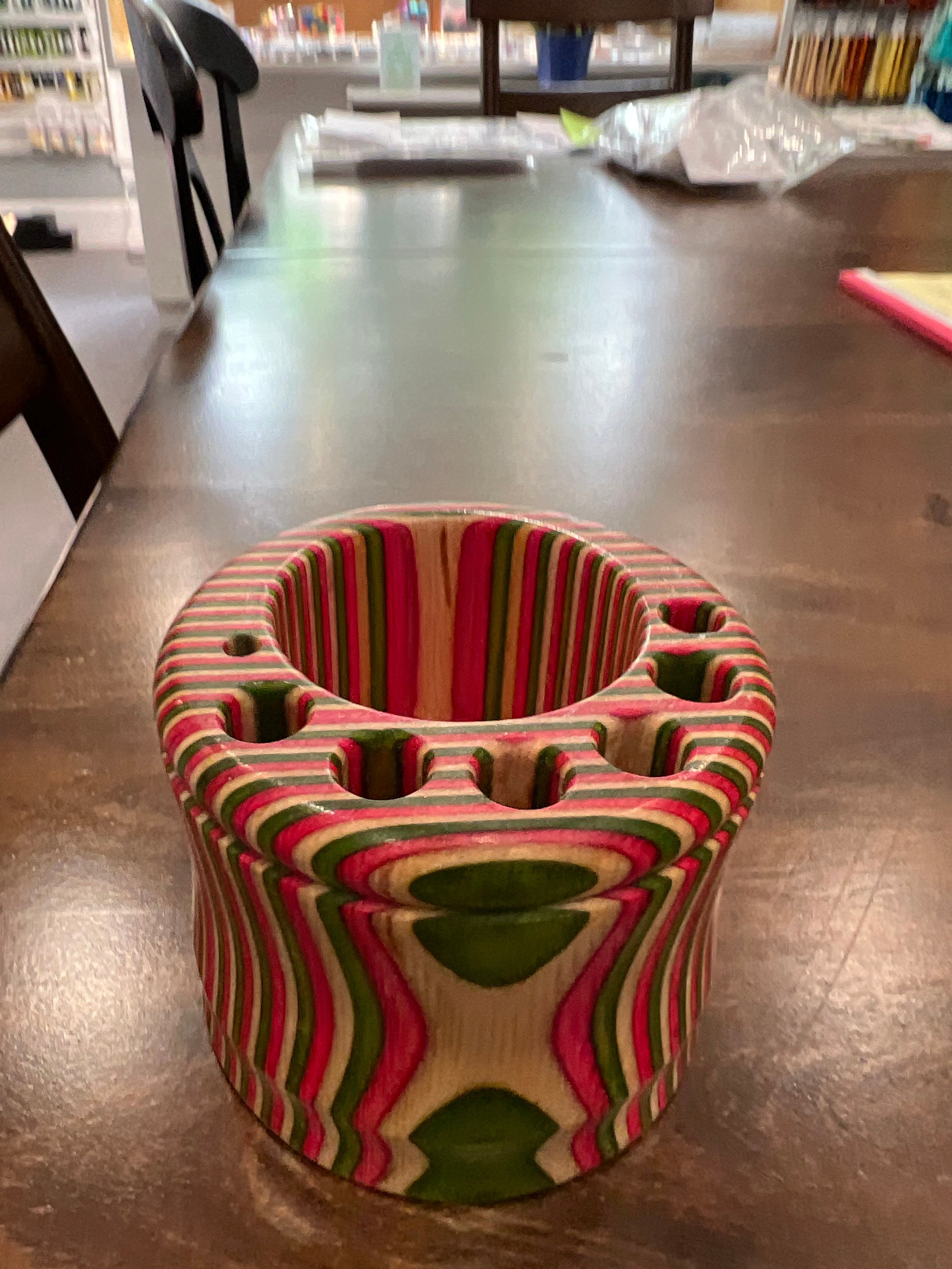 Handcrafted Wooden Ort & Tool Holder