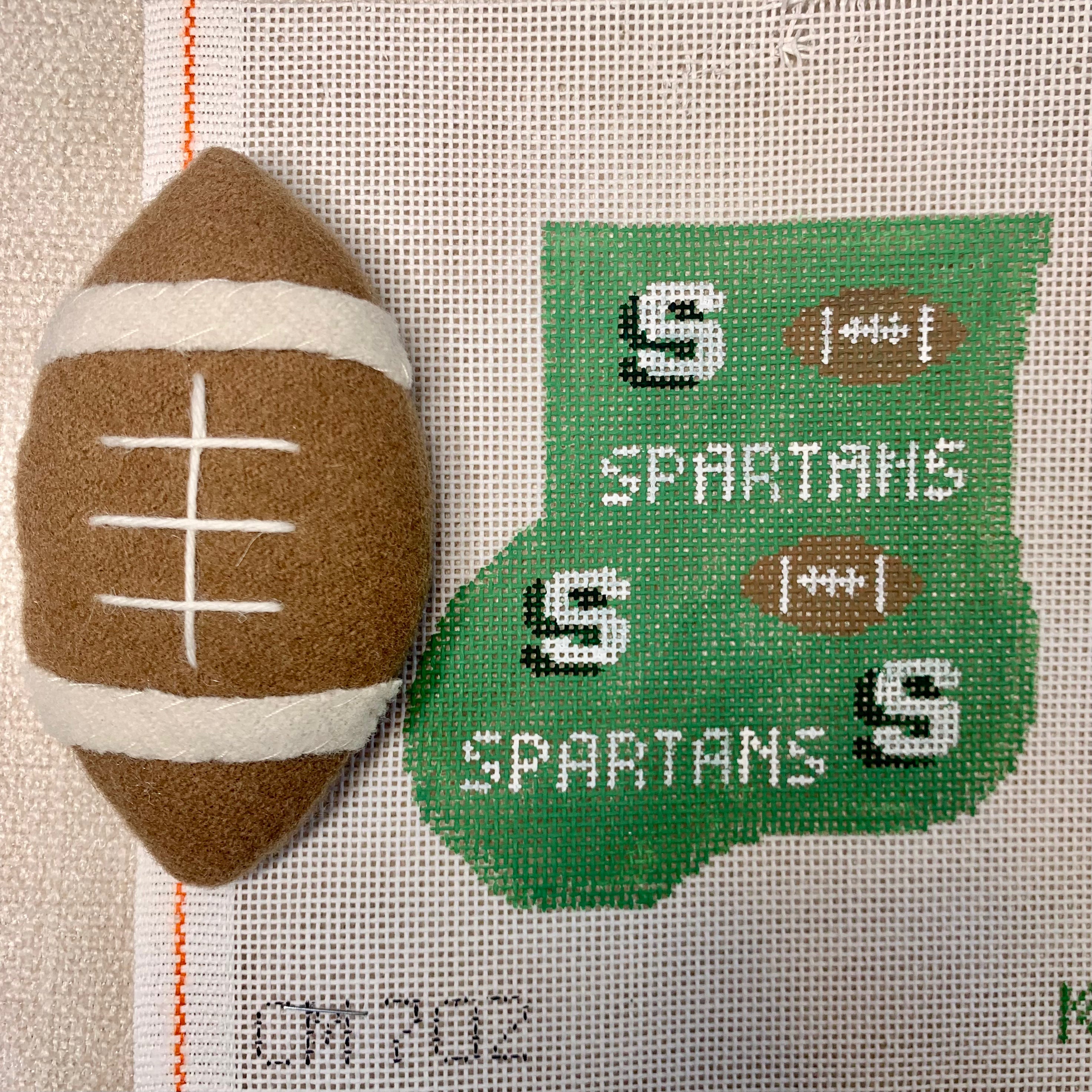 MSU Football Mini-Sock CM702